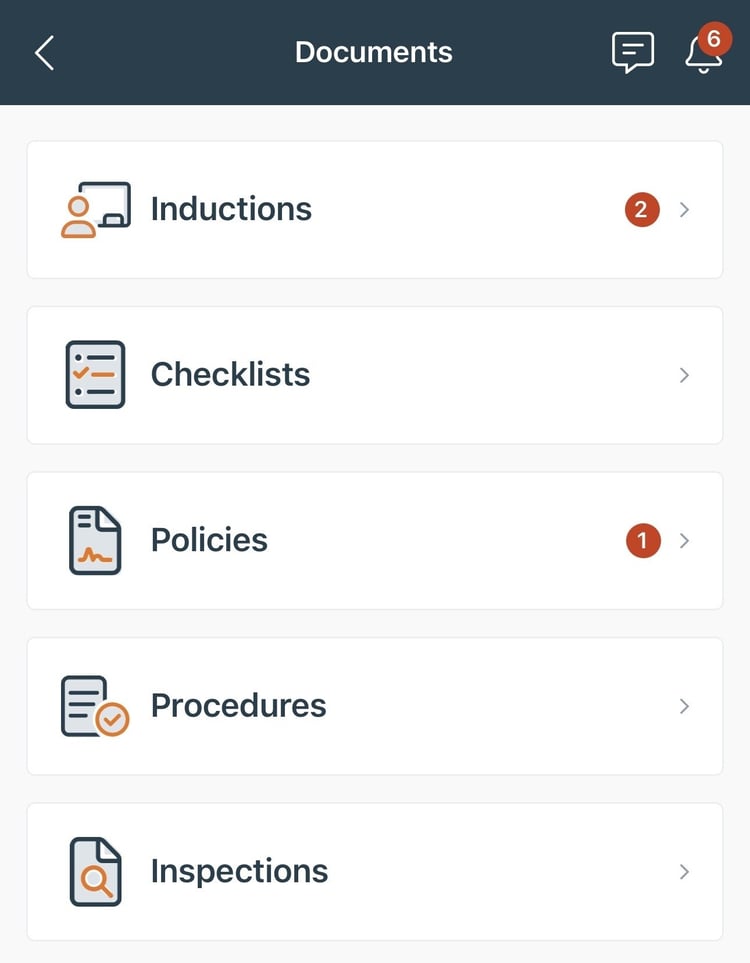 Checking Induction Statuses (App)